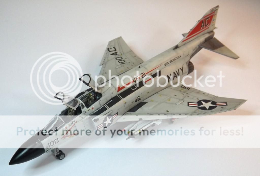 F4-J Phantom II VF31 Tomcatters - Hasegawa 1:72 - Ready for Inspection ...