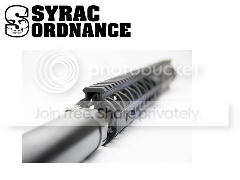 Syrac Ordnance AR15 Low Pro Adjustable Retro Fit Gas Piston System